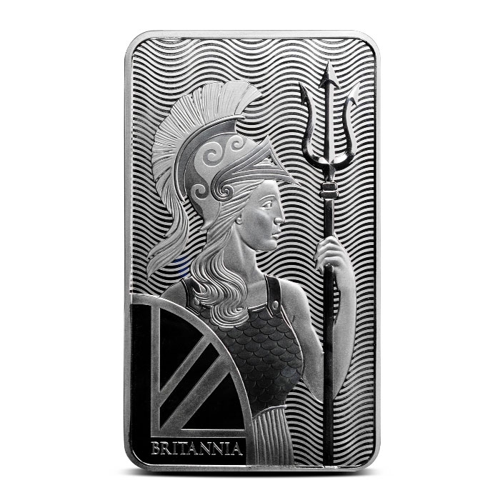 Buy 100 oz British Silver Britannia Bar (New) | BullionMax
