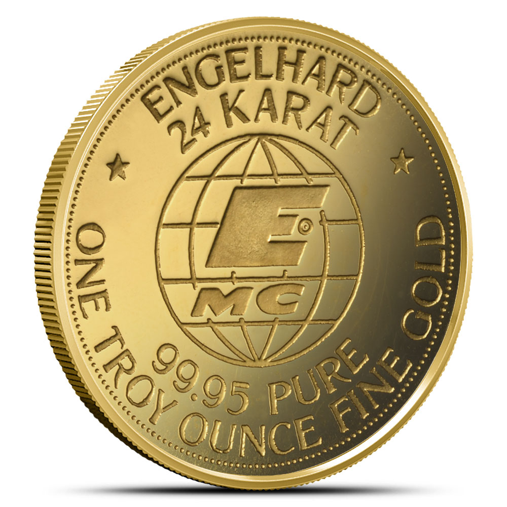 Buy 1977 1 oz Engelhard Prospector Gold Round | BullionMax