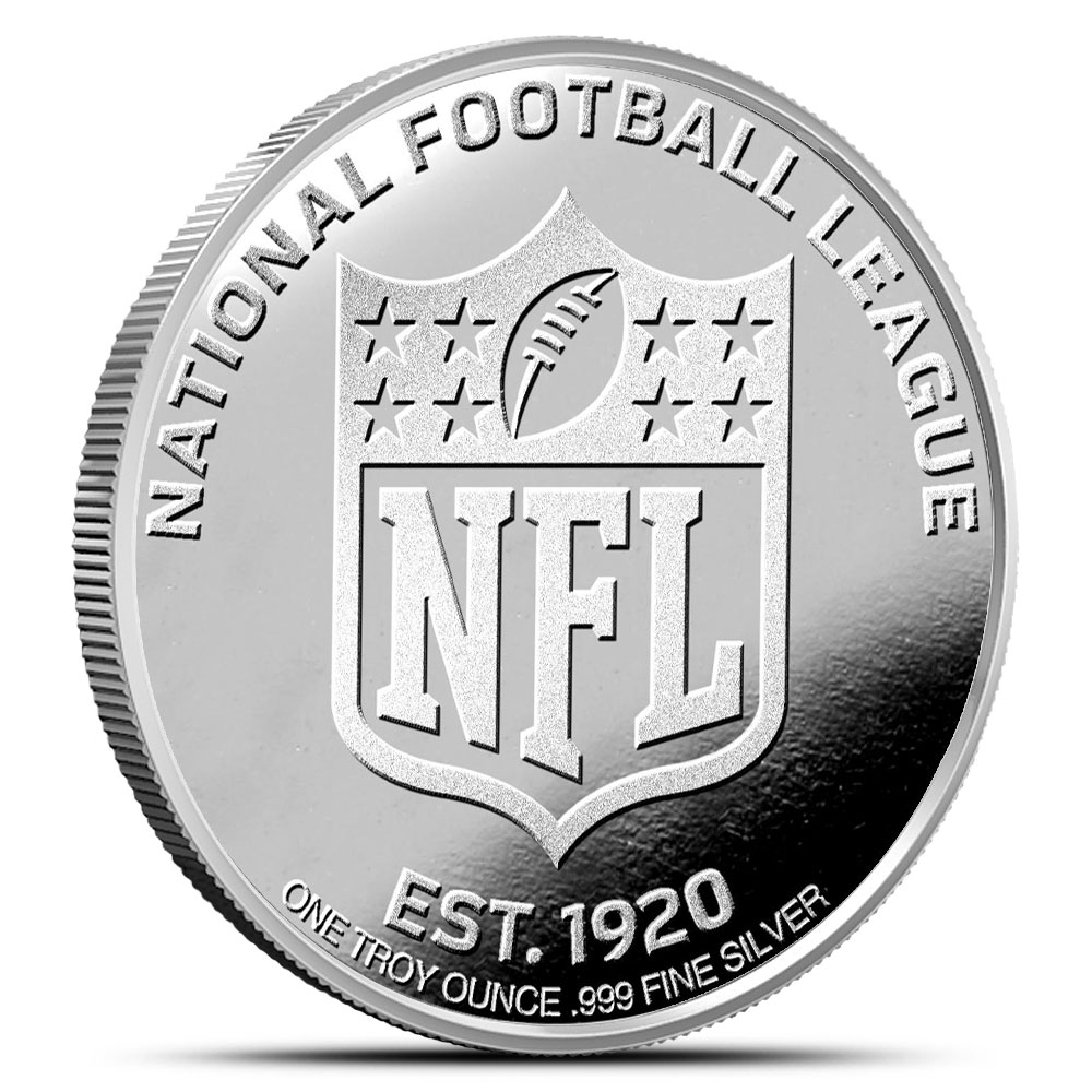 Buy 1 oz Colorized NFL Kansas City Chiefs Silver Round (BU) | BullionMax