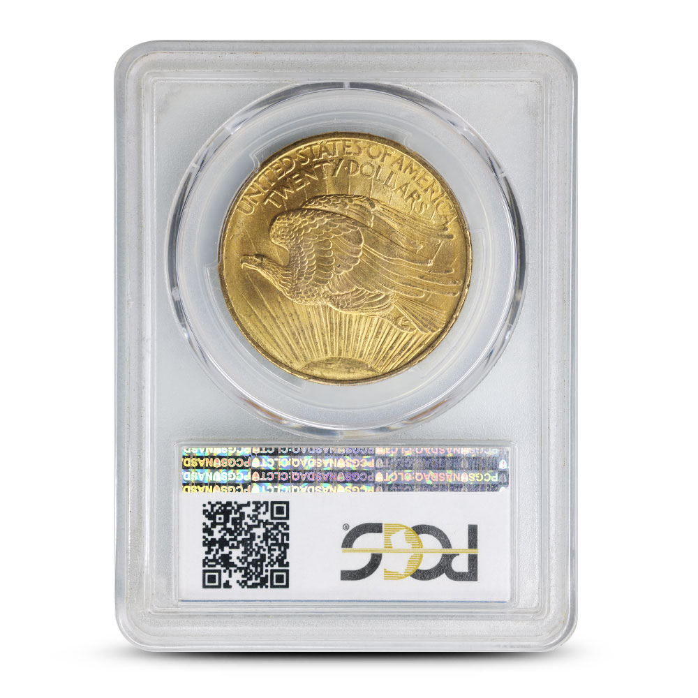 Buy 1908 $20 St Gaudens Gold Double Eagle "No Motto" Coin PCGS MS64 ...